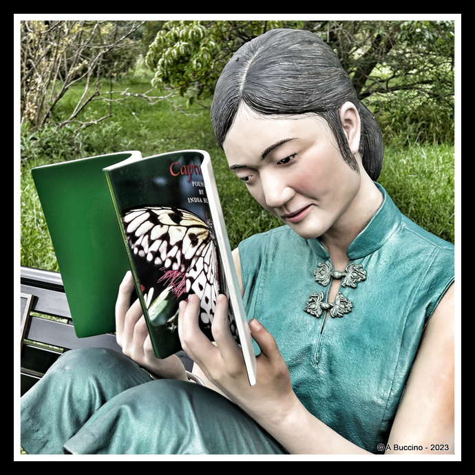 Overcast day at Willowwod Arboretum w/Seward Johnson